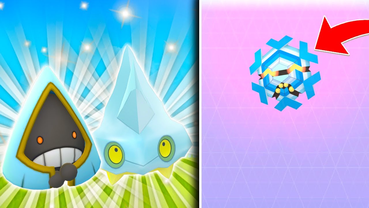 NEW SHINY BOOSTED ICE TYPE POKEMON EVENT! Shiny Cryogonal Release ...