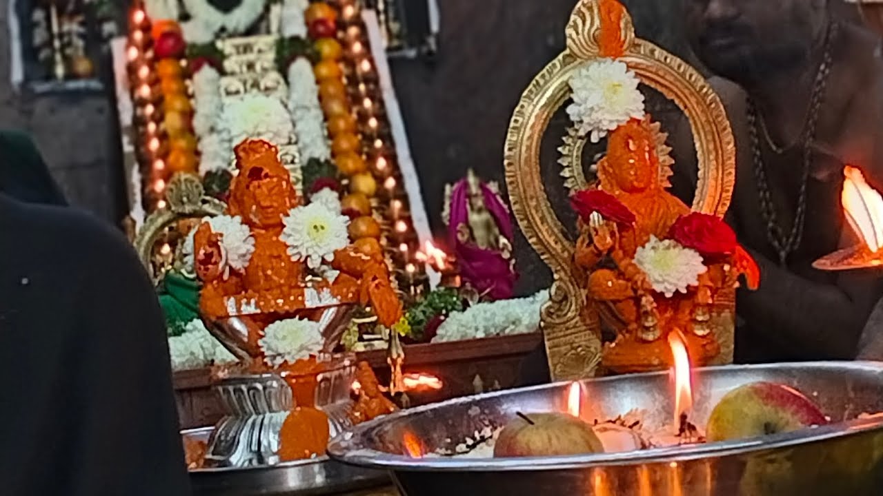 mustabad ayyappa temple lo padi Pooja #ayyappan #views #video # ...