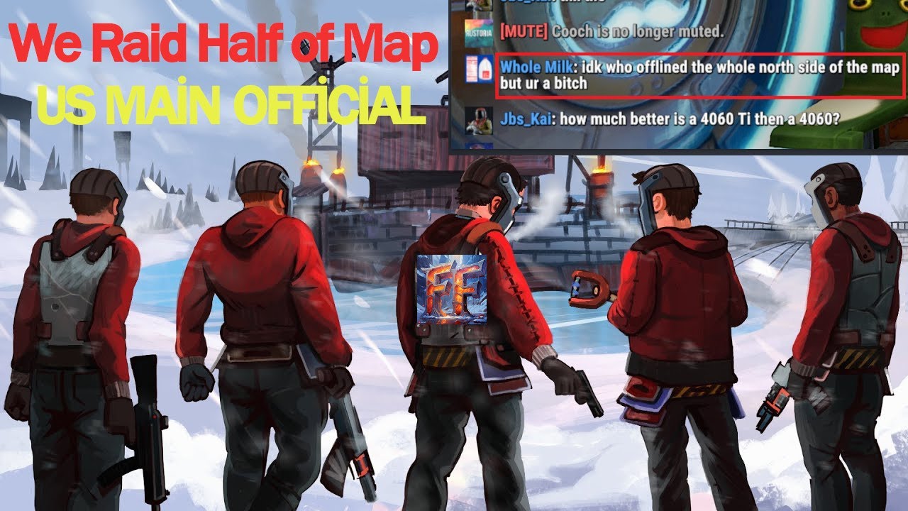 Rust "US MAIN OFFICIAL" // We Ruled The Desert // Raid & Raided ...