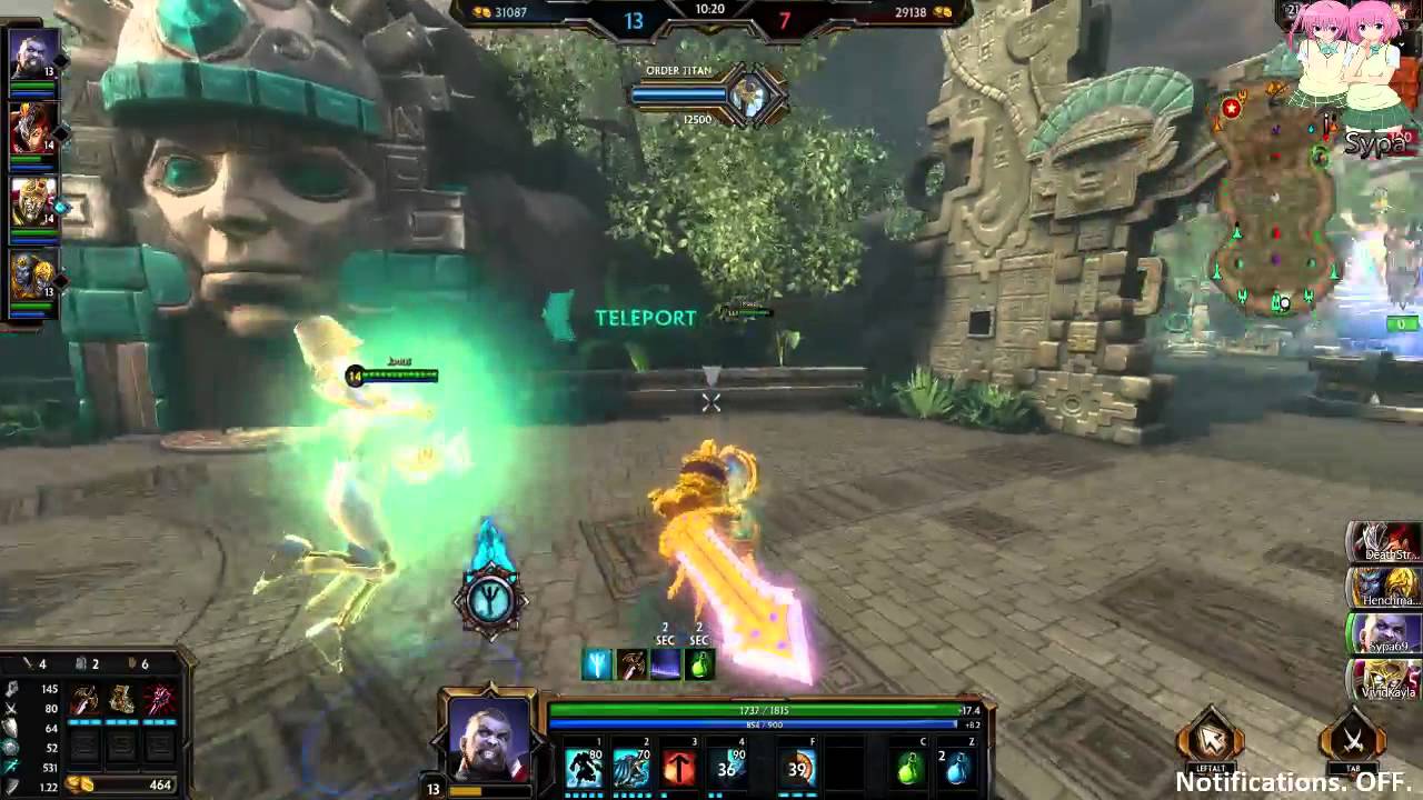 Smite Tyr Siege - YouTube