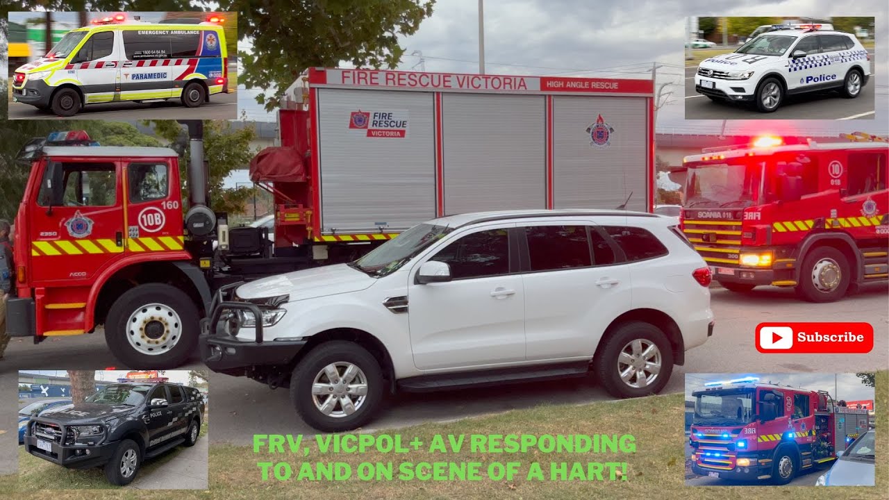 *RARE* FRV // VICPOL // AV - Multiple Vehicles - Responding To & On ...