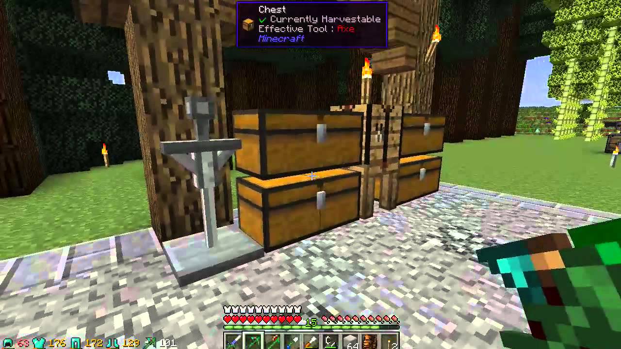 MINECRAFT - Damien - House Layout and Plans - YouTube