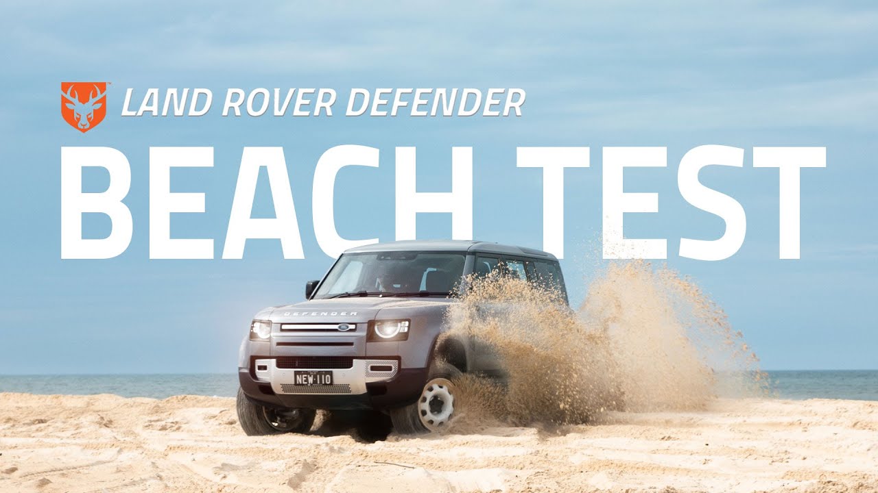 Land Rover Defender - Beach Test - YouTube