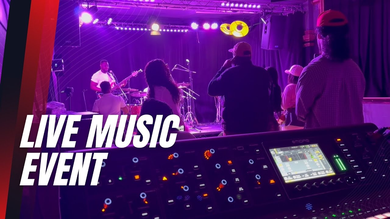 Audio Setup for a Live Music Event - Music Room London - YouTube