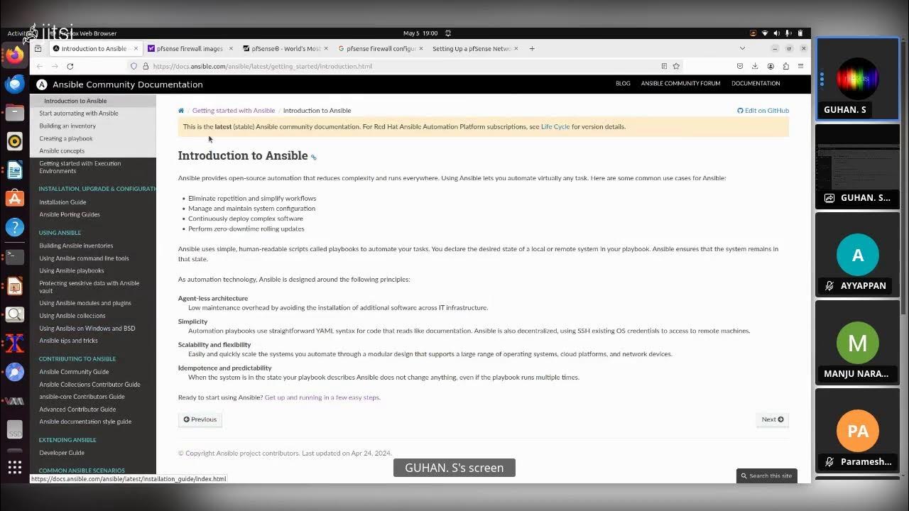 Ansible basics and it's configuration on linux machine | KanchiLUG | Tamil - YouTube