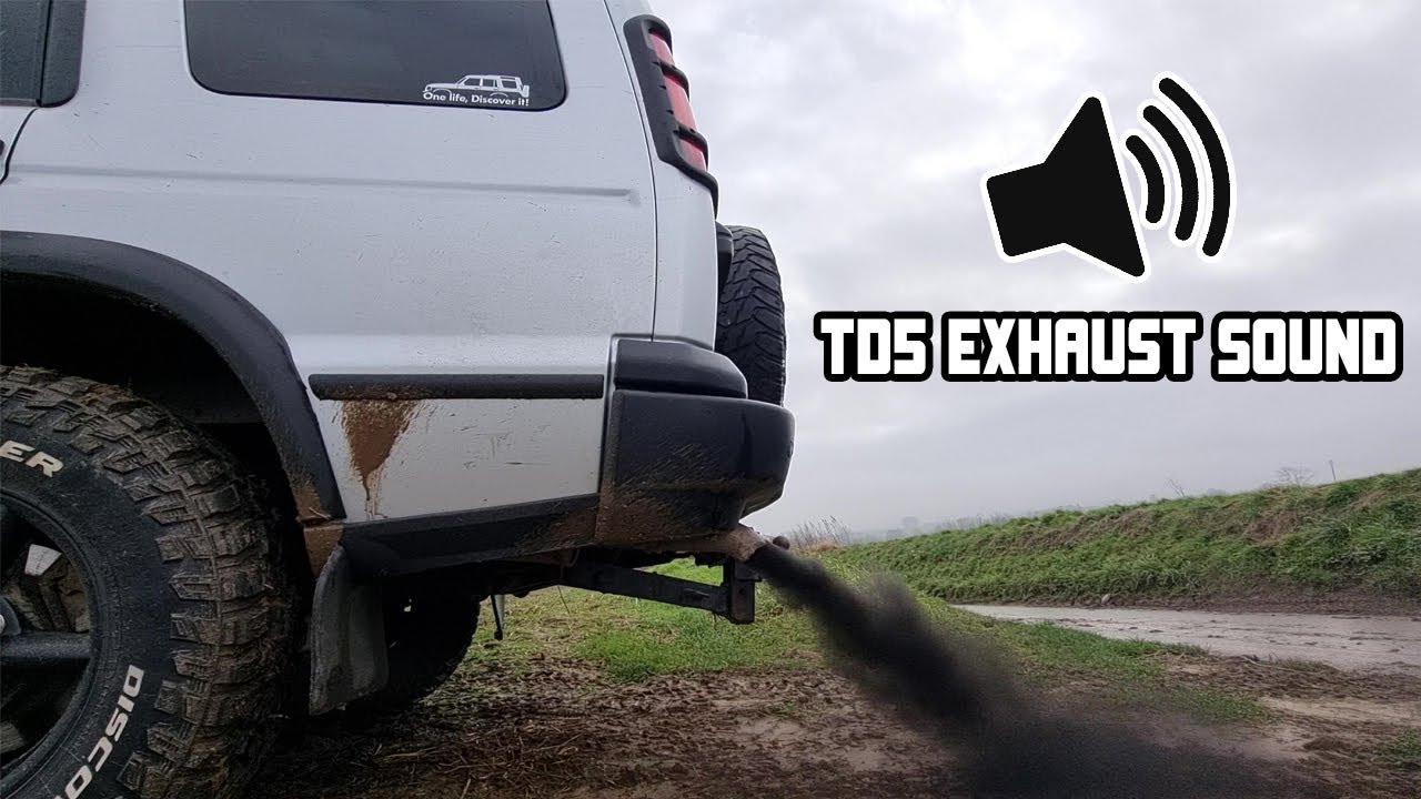Exhaust sound Land Rover Discovery 2 TD5 - YouTube