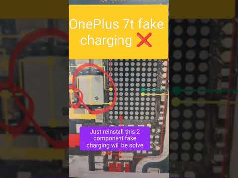 OnePlus 7t fake charging problem - YouTube