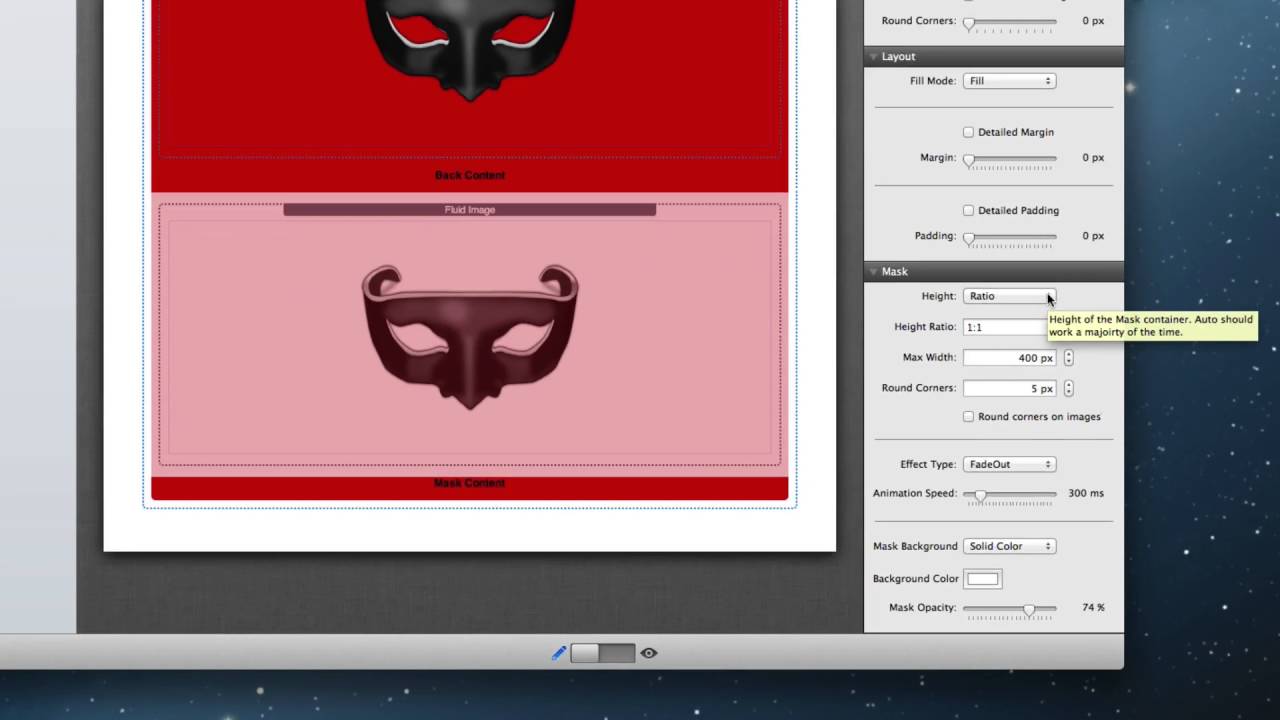 Mask 2 Stack for Rapidweaver - YouTube
