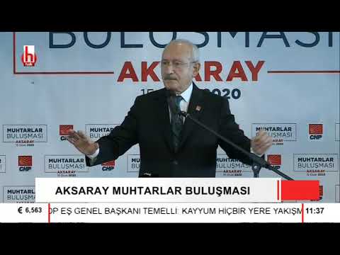 Kemal Kılıçdaroğlu muhtarlar buluşmasında AKP'yi çok sert eleştirdi