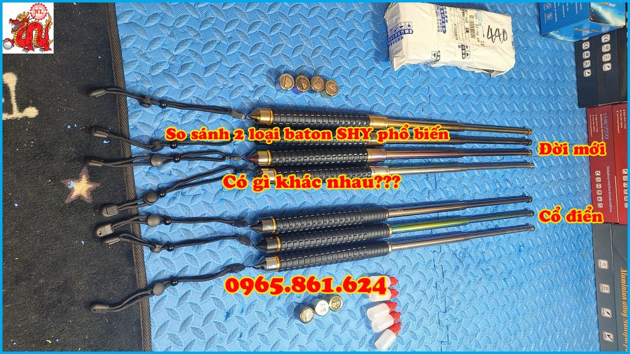 So sánh baton SHY cổ điển với baton SHY đời mới nhất - baton đẹp, chất ...