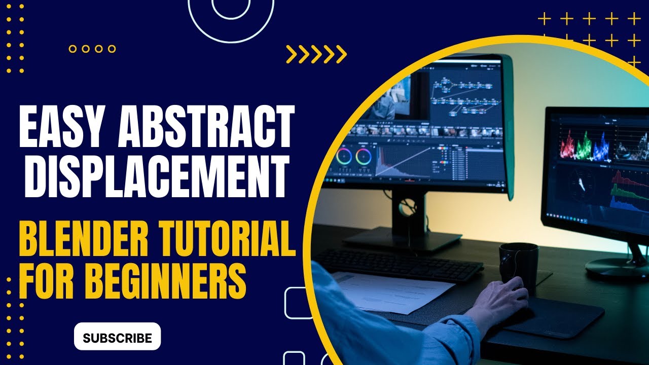 Easy Abstract Displacement | Blender 3.2 Tutorial #animation #blender # ...