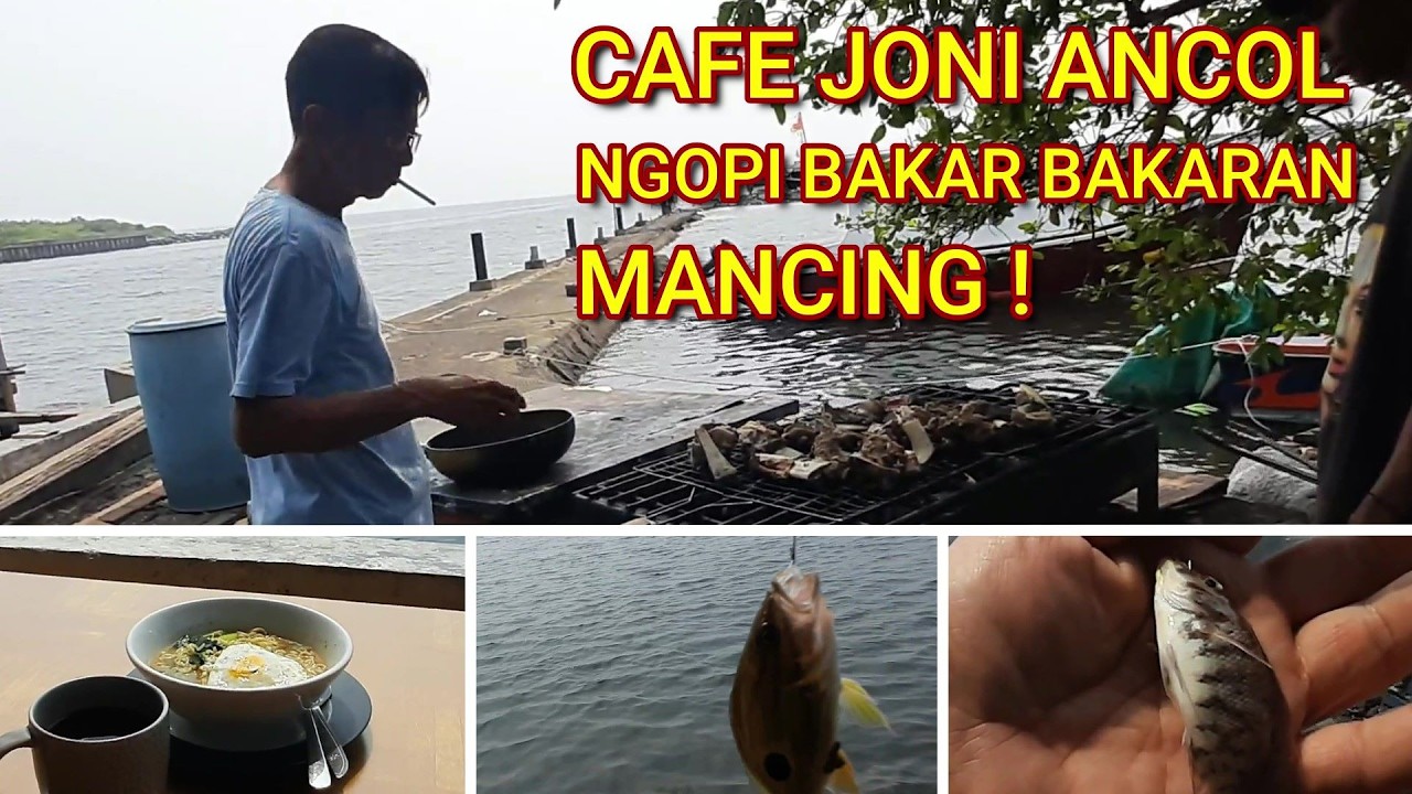 MANCING IKAN DI CAFE JONI ANCOL ! FULL STRIKE IKAN BABY LENCAM ! - YouTube