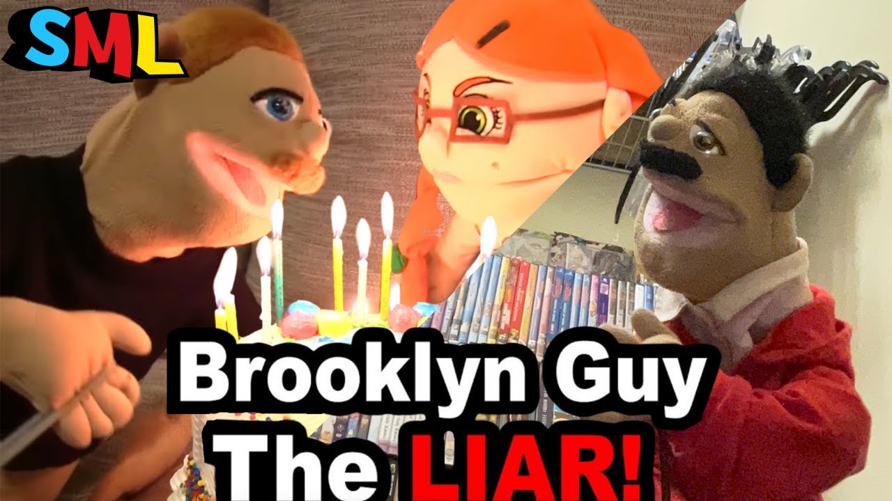SML Movie: Brooklyn Guy The Liar Reaction (Puppet Reaction) - YouTube