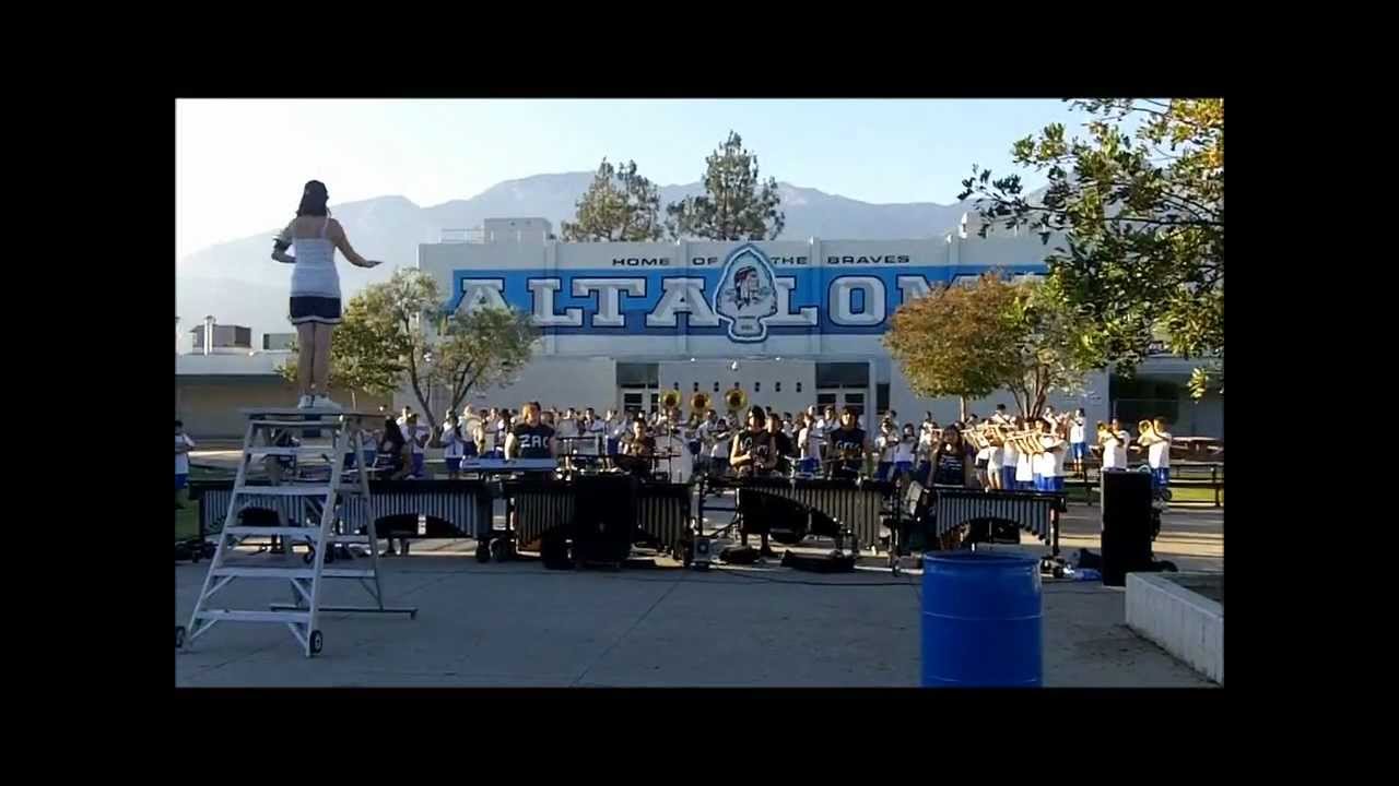 Alta Loma High School Marching Band Parent Night 2011 (The Band) - YouTube