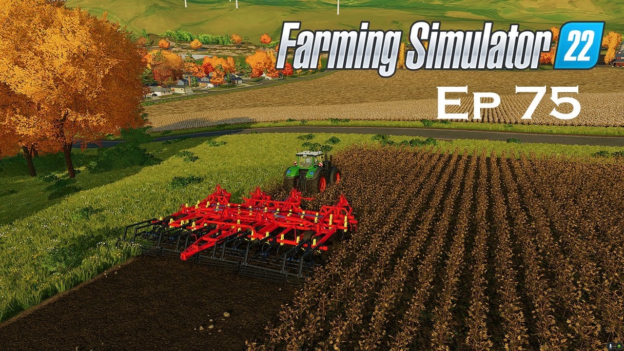 farming Simulator 22 fs22 timelapse Ep #75 west bridge hills map fs22 ...