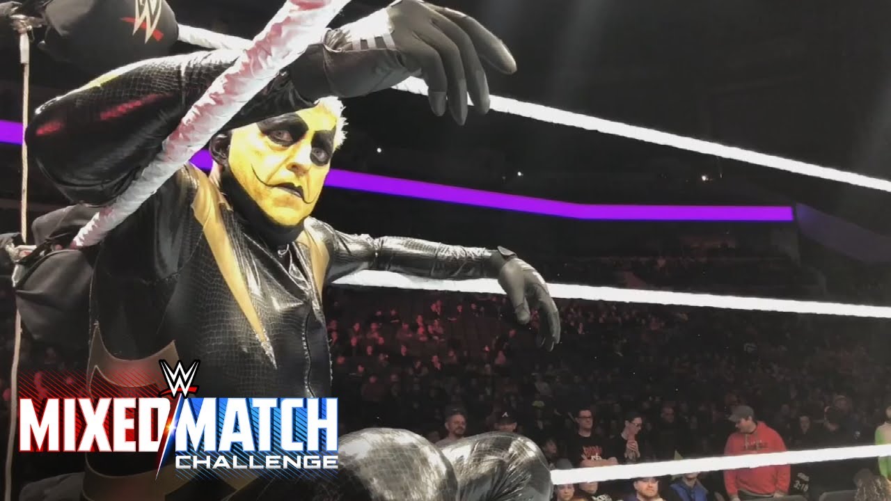 Goldust dedicates his match to Mandy Rose en route to WWE Mixed Match ...