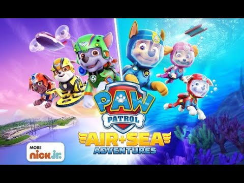 PAW Patrol Air and Sea Adventures - Marshall and Rubble Sea Patrol Team ...