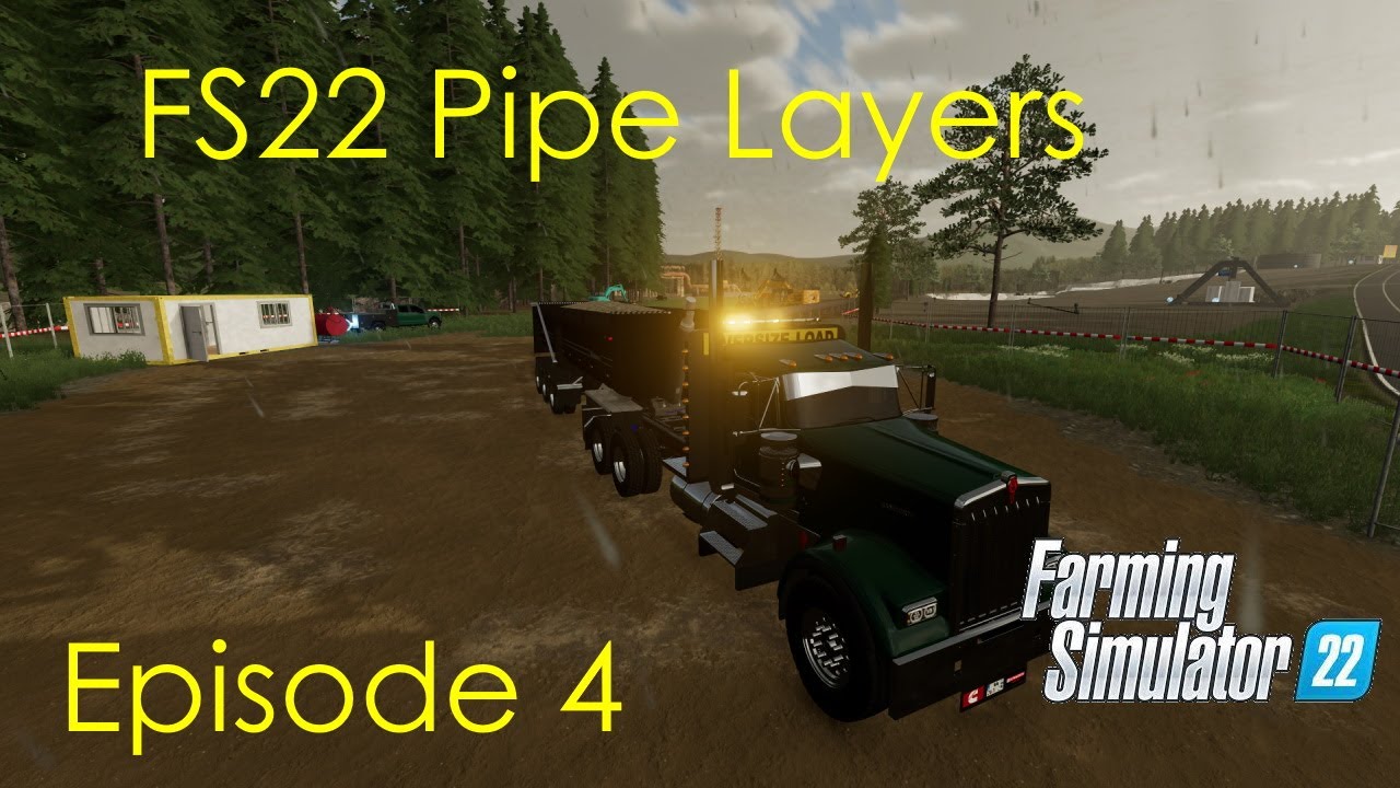Getting ready for Pipe!!!! -- FS22 Pipe Layers -- Episode 4!!!!! - YouTube