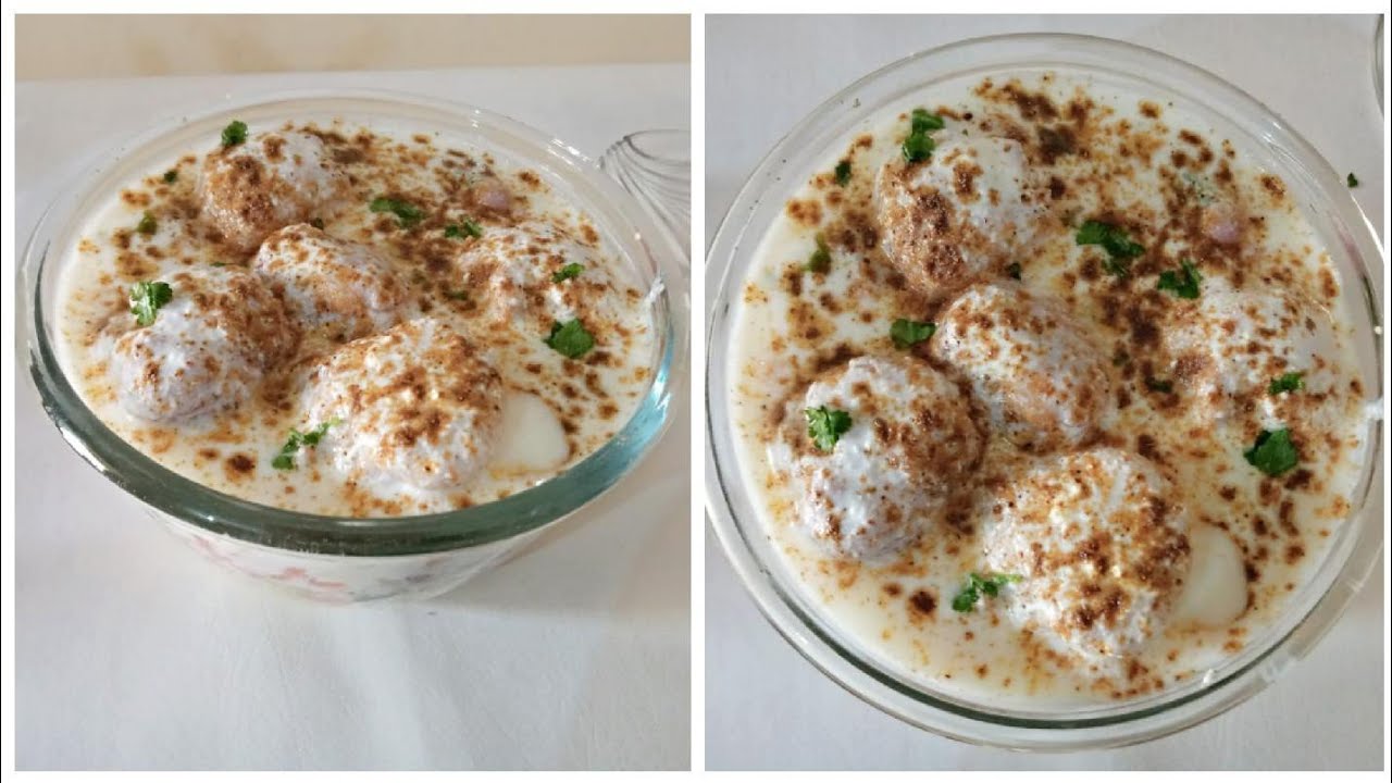 Dahi bhale | Besan ke dahi bhale - YouTube