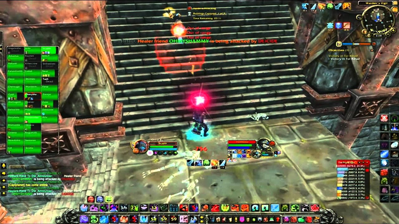 SWTOR VS WOW WORLD PVP - YouTube