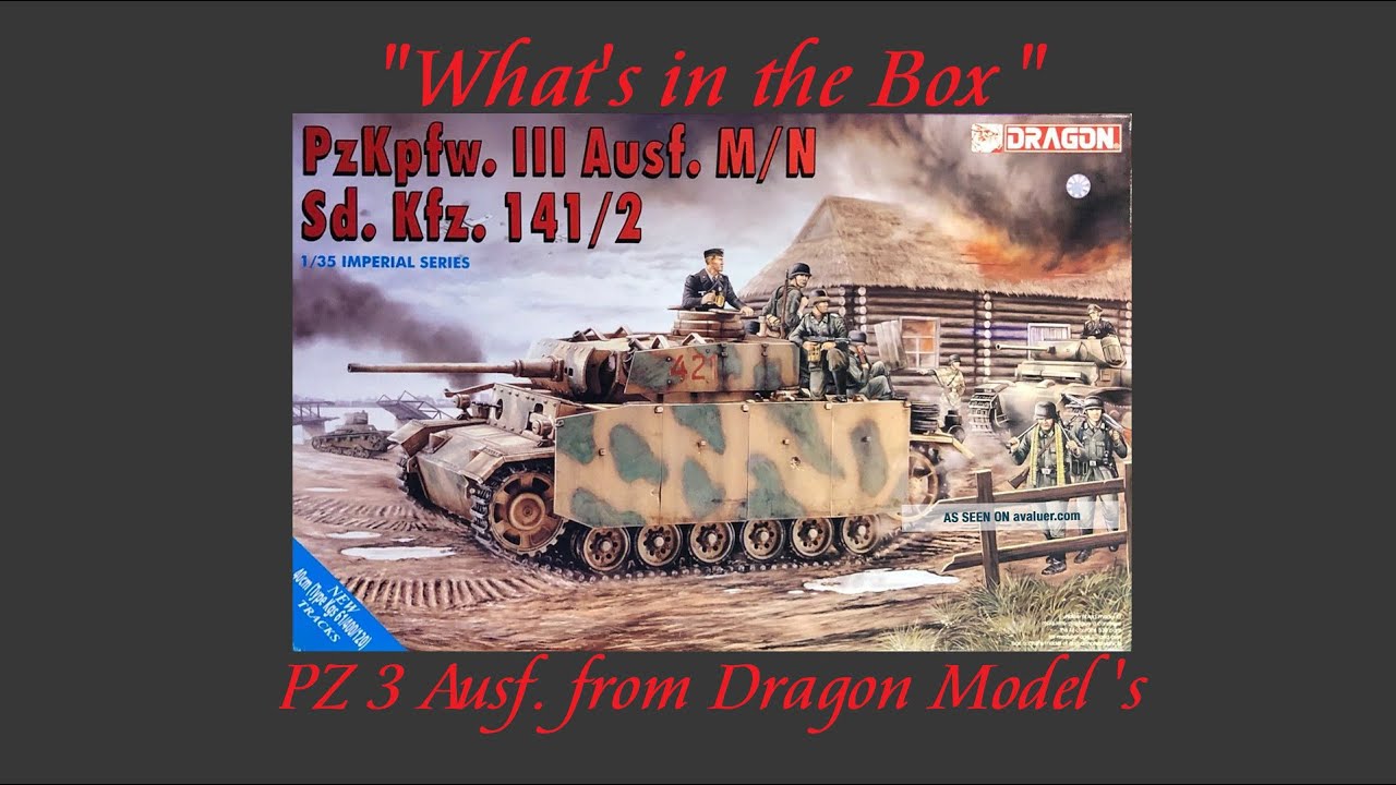 "What's In The Box" German Pz 3 Ausf M/N Sd Kfz 141/2 Imperial Series ...