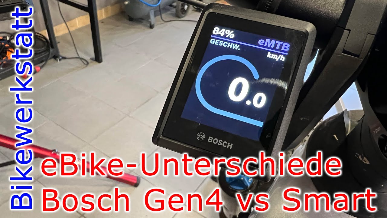 Unterschiede Bosch eBike Gen4 vs Smart System - YouTube