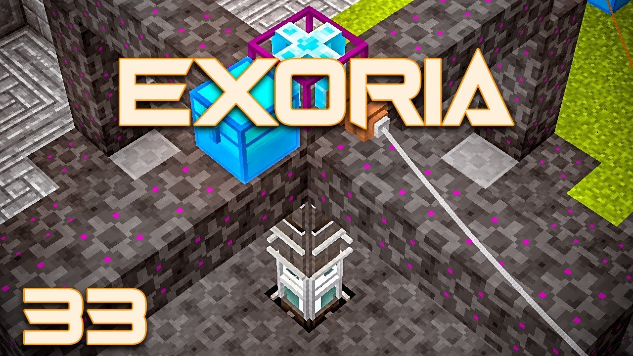Exoria EP33 Starting Astral Sorcery + Tier 3 Void Ore Miner - YouTube