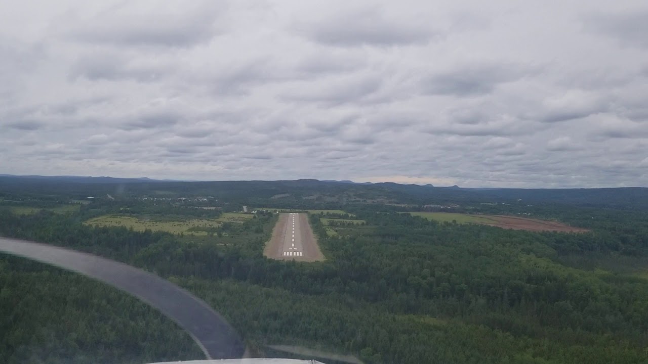 landing in Springdale, NL - YouTube