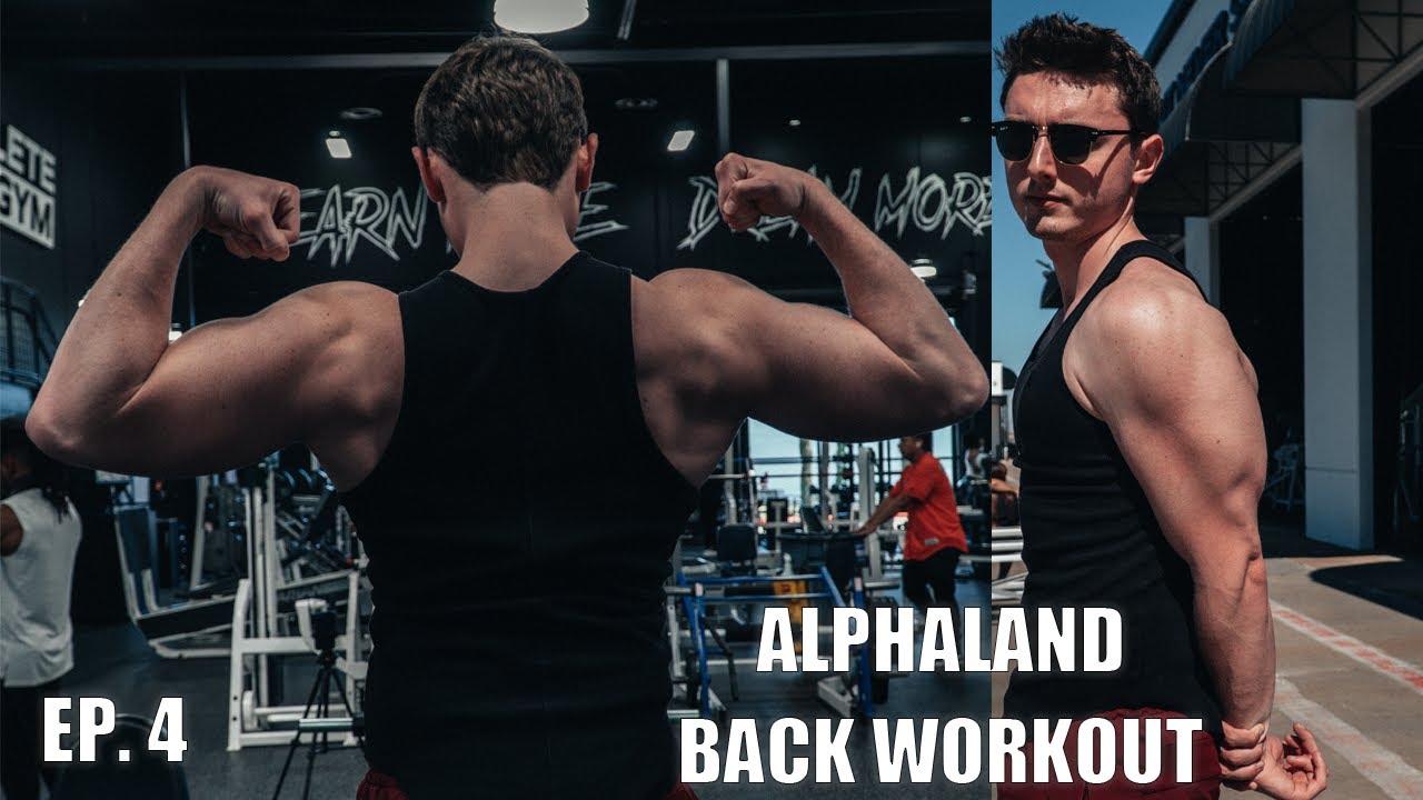 ALPHALAND BACK WORKOUT - YouTube