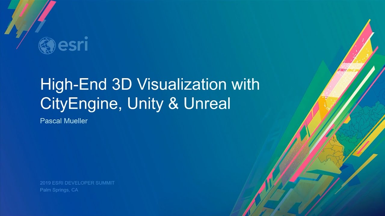 High-End 3D Visualization with CityEngine, Unity and Unreal - YouTube