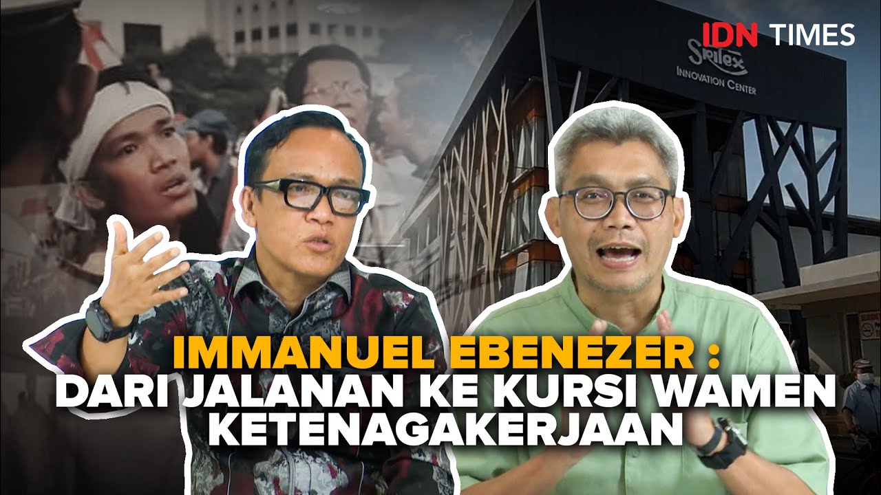 Ngobrol Seru: Immanuel Ebenezer : Dari Jalanan Ke Kursi Wamen Ketenagakerjaan - YouTube