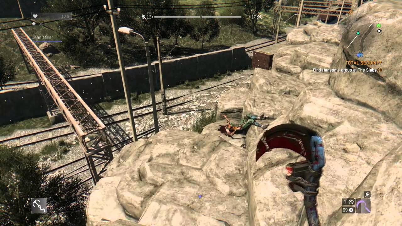 Zombies Falling out the sky on Dying Light - YouTube