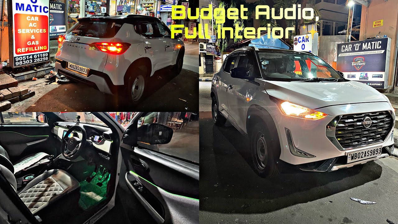 NISSAN MAGNITE WITH BUDGET AUDIO 🤯| DUAL TONE WRAP | FULL INTERIOR ...