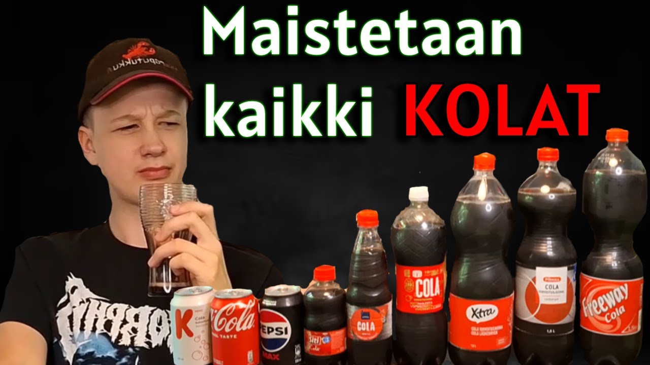 Maistetaan KAIKKI Kolat🤯 - YouTube