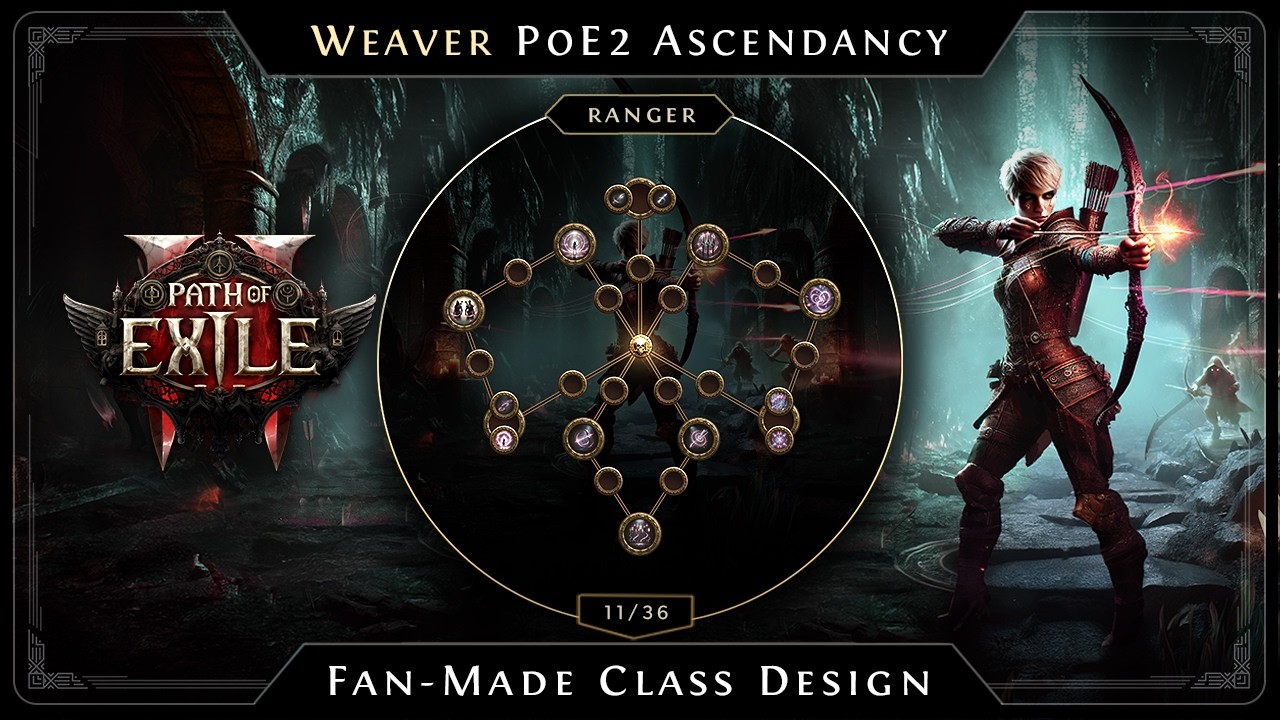 Path of Exile 2 Ascendancy Design WEAVER - RANGER class - Arcane Archer? (Fan-made) - YouTube