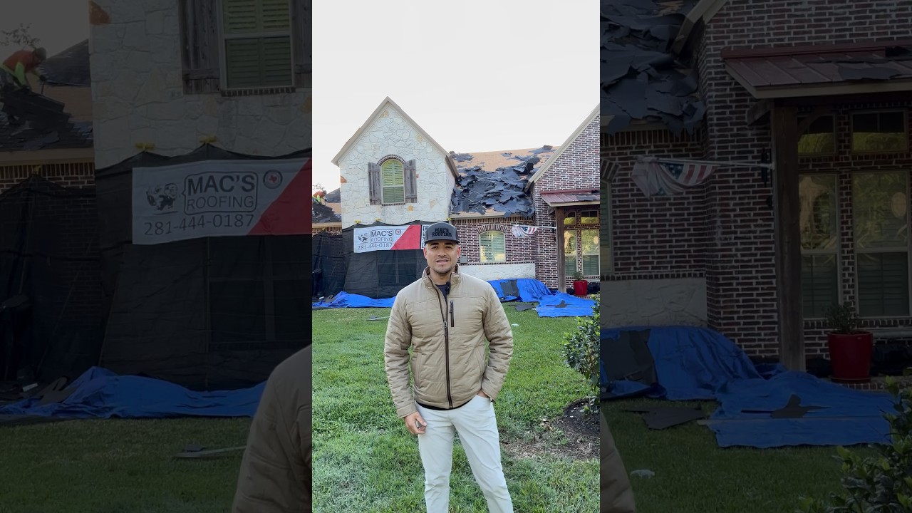 Mac’s Roofing and Construction 143 SQ. Full Roof Replacement in Magnolia, TX! #roof #hailstorm # ...