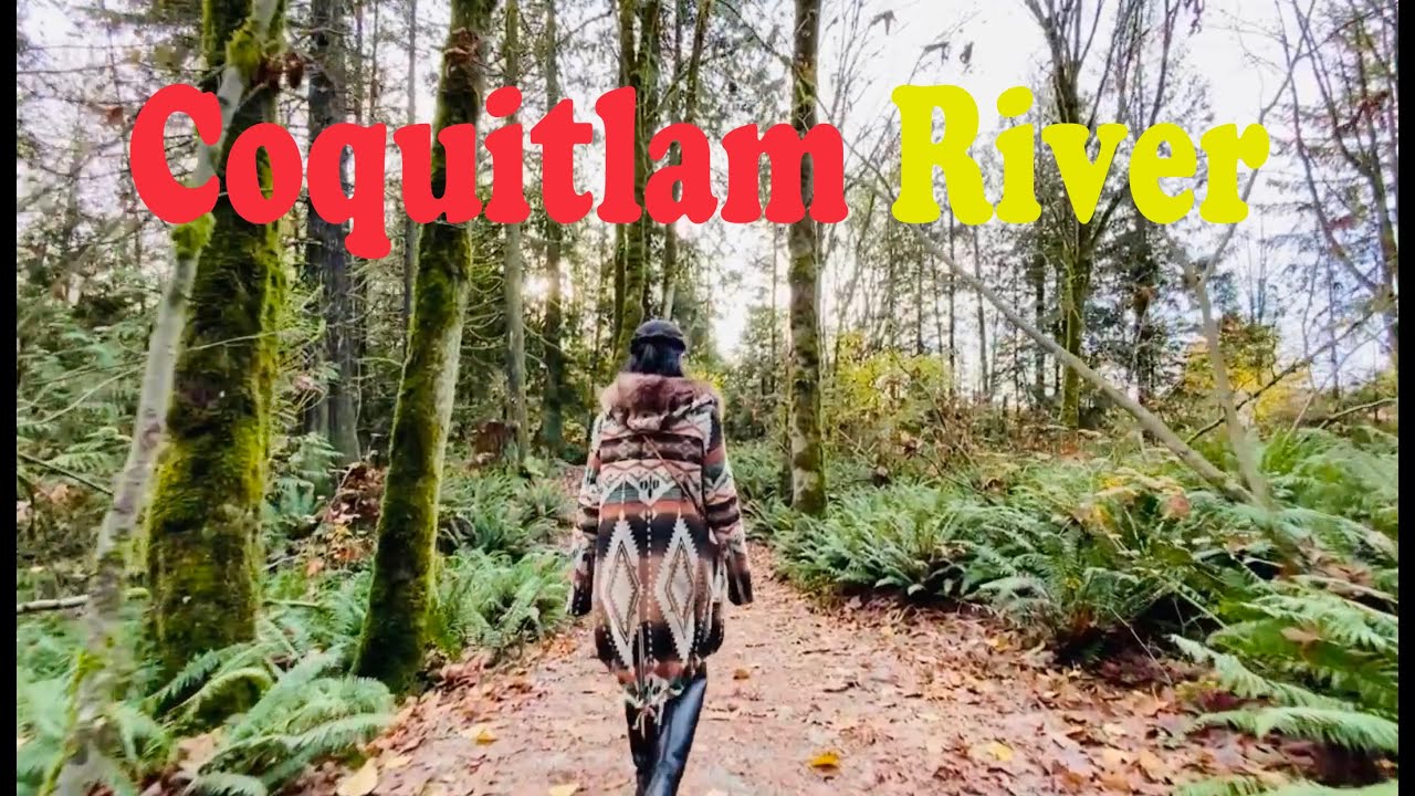 【Canada】Let's go to Coquitlam River!!! Coquitlam Riverに行ったよ。 - YouTube