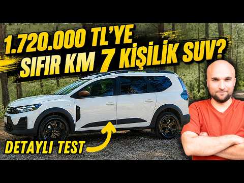 1400 Km Menzilli ve Fabrika LPG'li 7 Kişilik Otomatik SUV? | Yeni 2026 Dacia Jogger | Test Sürüşü