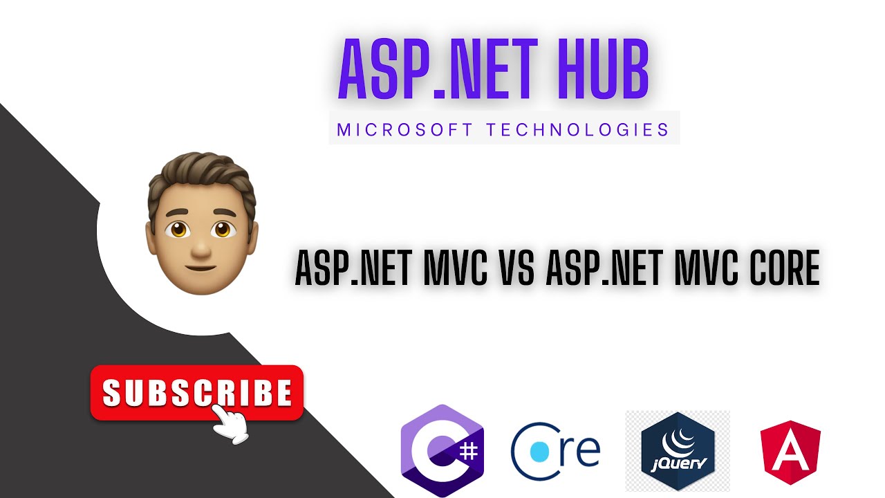 Asp Net Mvc Vs Asp Net Mvc Core Youtube 7011
