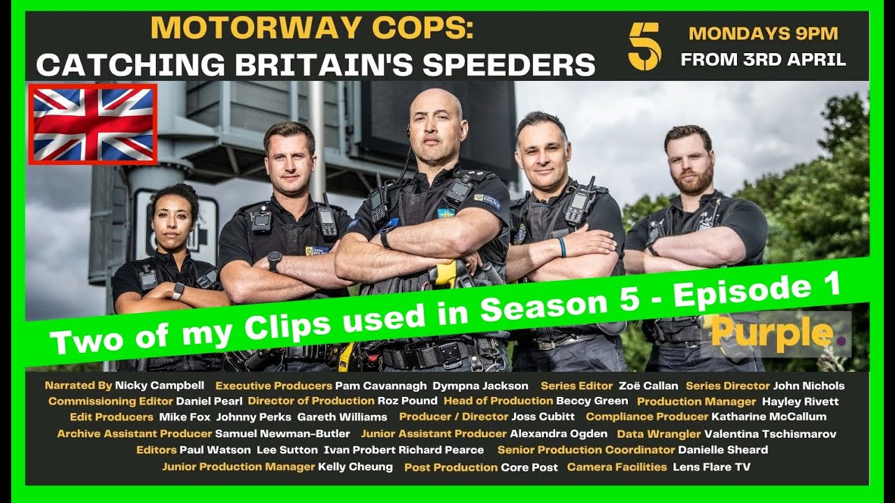 "As Seen on TV" Motorway Cops - Catching Britain's Speeders - S5-E1 ...