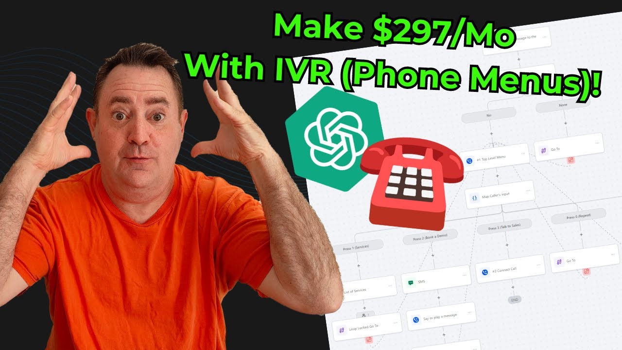How to Make $297/Month with IVR: Create & Sell Custom AI-Powerd IVR Phone Systems with HighLevel ...