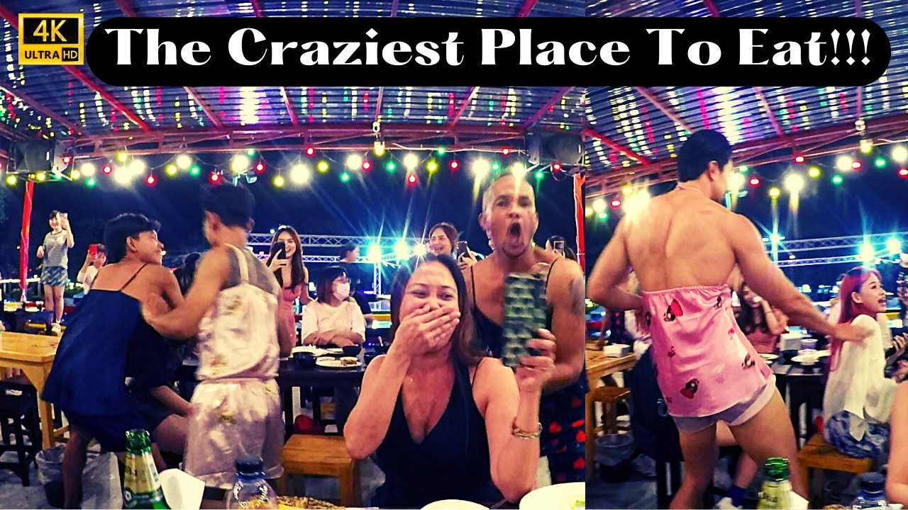 Must Visit in Thailand: BANGKOK'S CRAZIEST RESTAURANT STANEEMEEHOI - Huamum Night Market - YouTube