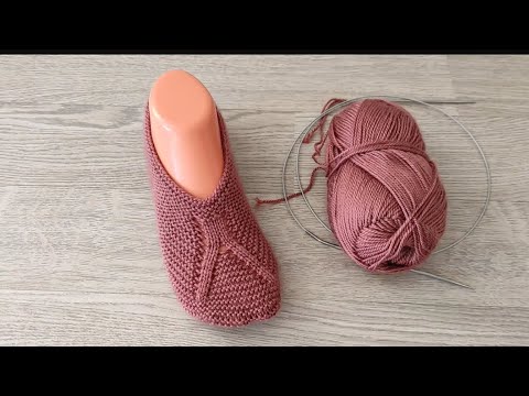 İki şiş kolay patik modeli 