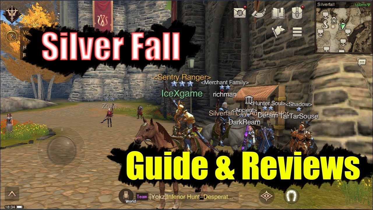 Errant Hunter Soul Silver Fall Guide & Reviews - YouTube
