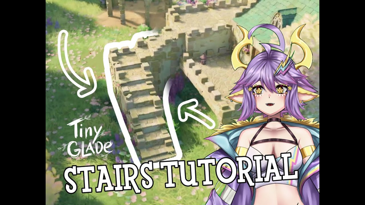 Stairs Tutorial | Tiny Glade - YouTube
