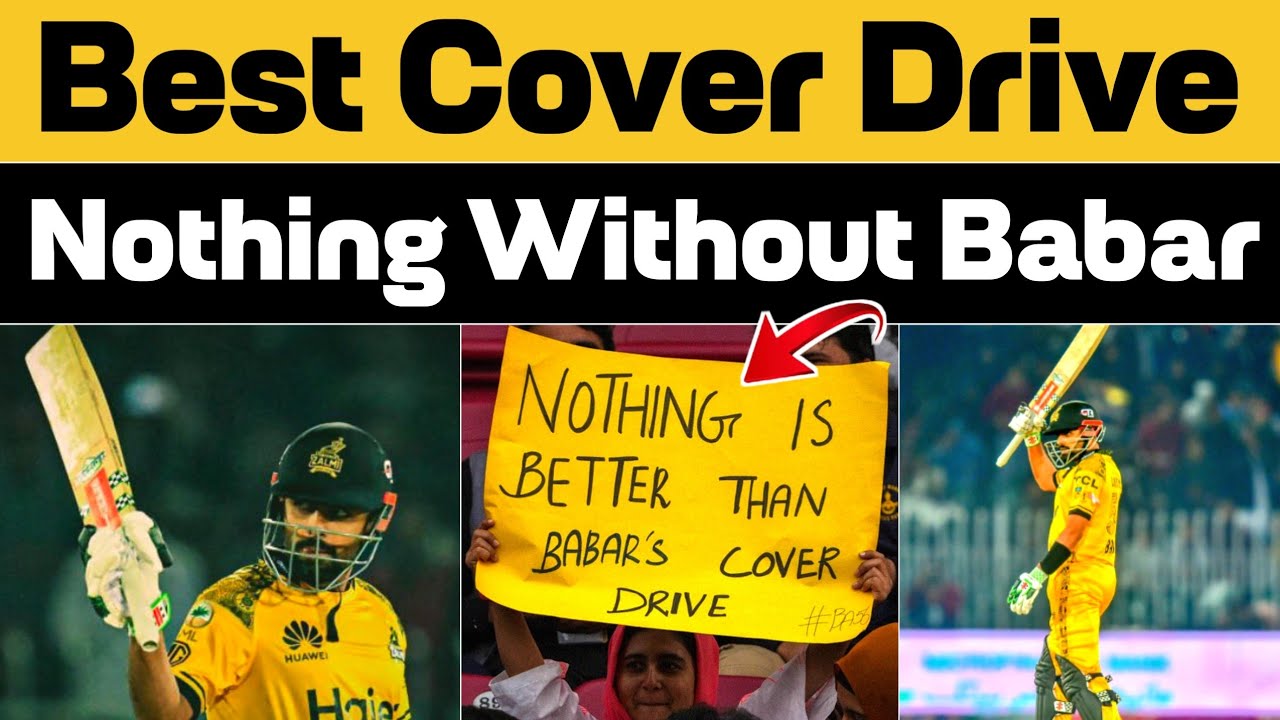 "Nothing is Better Than Babar's Cover Drive" Babar Azam Best Cover ...