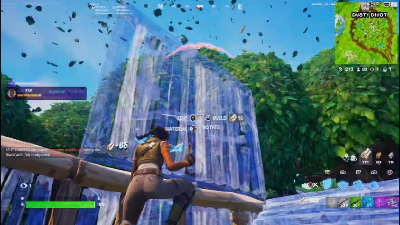 Goofy Crusty Fortnite W! - YouTube