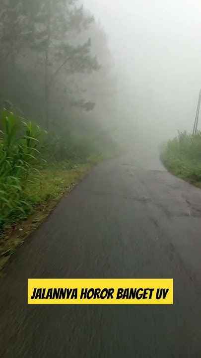 Jalan berkabut, horor - YouTube