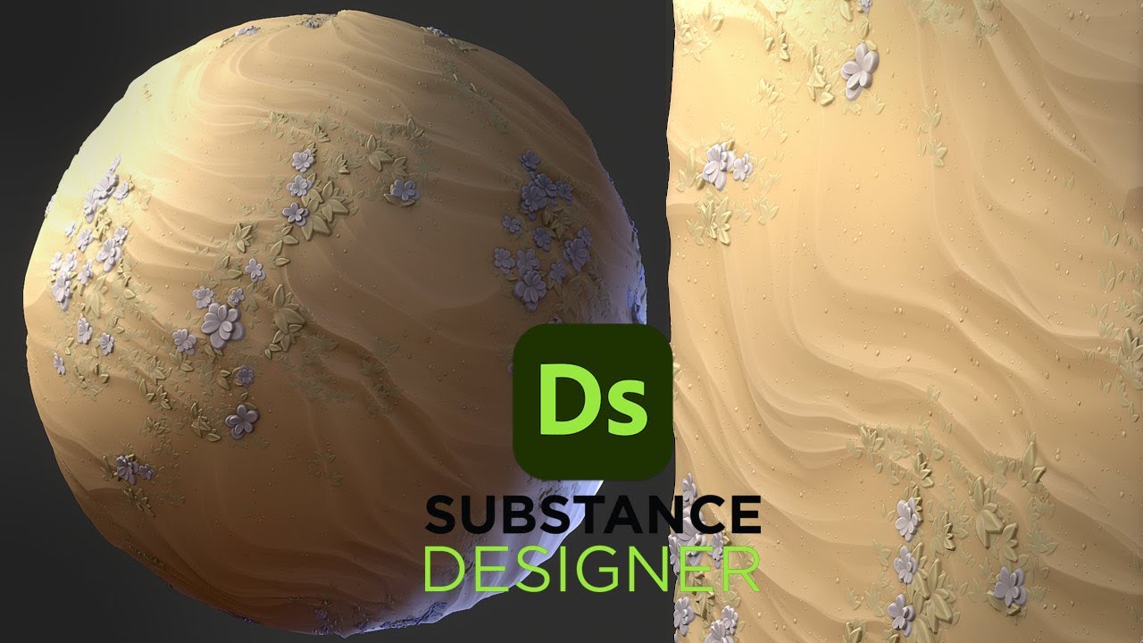 Stylized Sand - Substance 3D Designer - YouTube