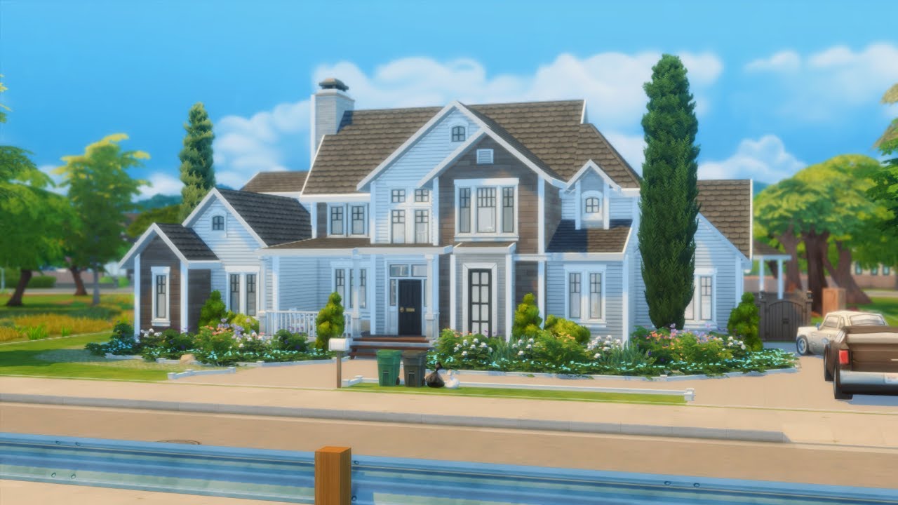 7 Eucalyptus Lane 🏡| The Sims 4 Speed Build - YouTube